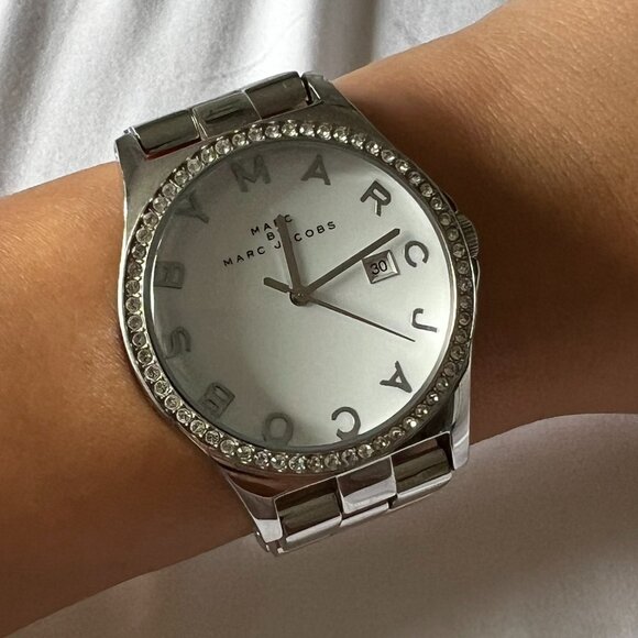 Marc By Marc Jacobs | Accessories | Marc By Marc Jacobs Silver Watch W ...